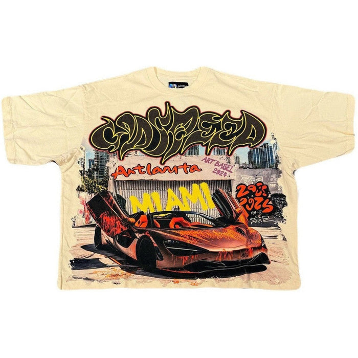 Godspeed Art Basel Artlanta Shirt Cream – Sullivan Kicks
